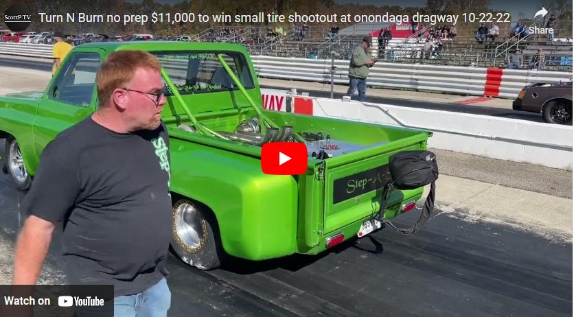 Turn N Burn no prep $11,000 to win small tire shootout at Onondaga ...